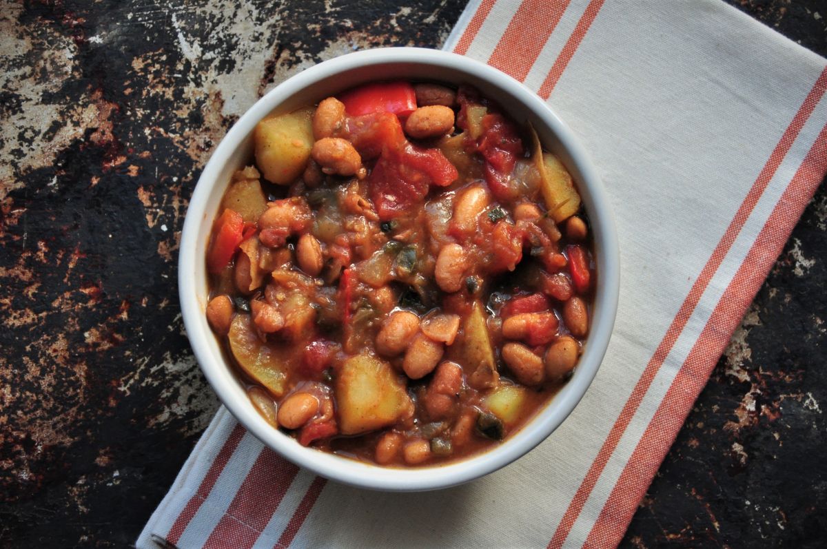 Peruvian Potato-Bean Stew | Tangled Up In Food